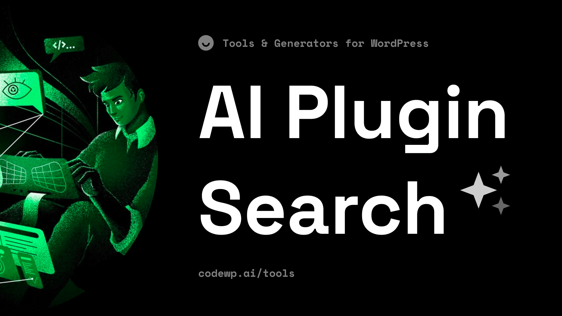 AI Plugin Search For WordPress - CodeWP Tool AI Plugin Search For WordPress - CodeWP Tool